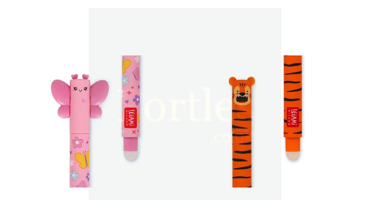 Legami Erasable pens- NEW Butterfly and Tiger - One of each