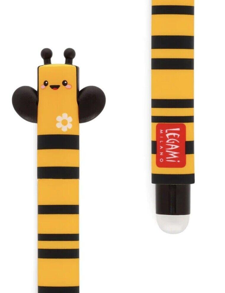 Legami Erasable pen trio set - Hippo, Bee and Panda