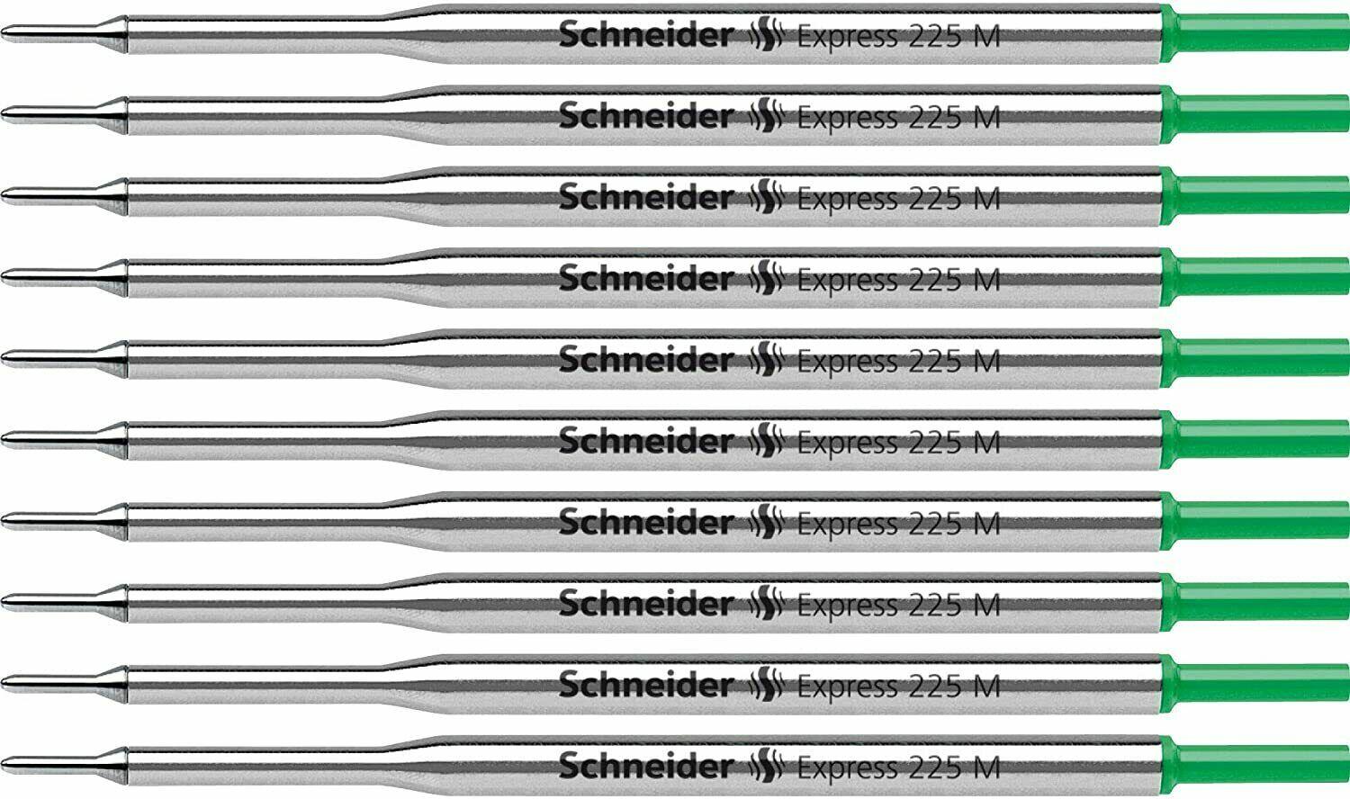 Paper Mate Compatible Ballpoint Pen Refill box of 10 Green