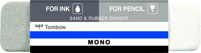 Tombow MONO Eraser - sand & rubber Twin Pack