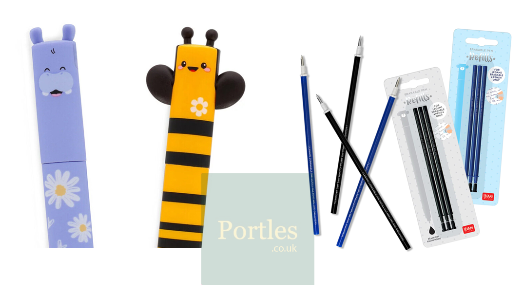 Legami Erasable Pens and Refills - all colours available
