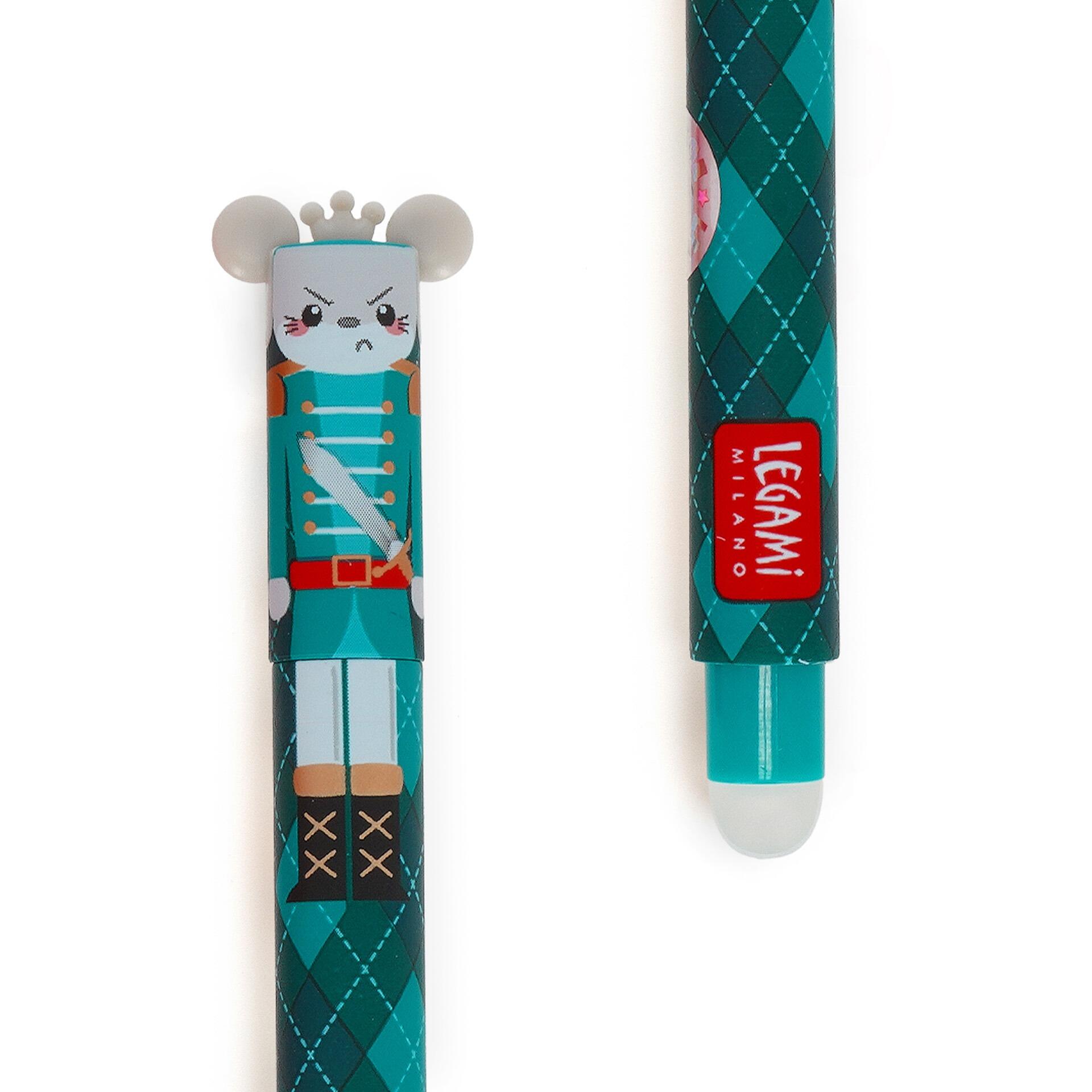 Legami Xmas Set of Erasable Pens - The Nutcracker - - FAST UK delivery
