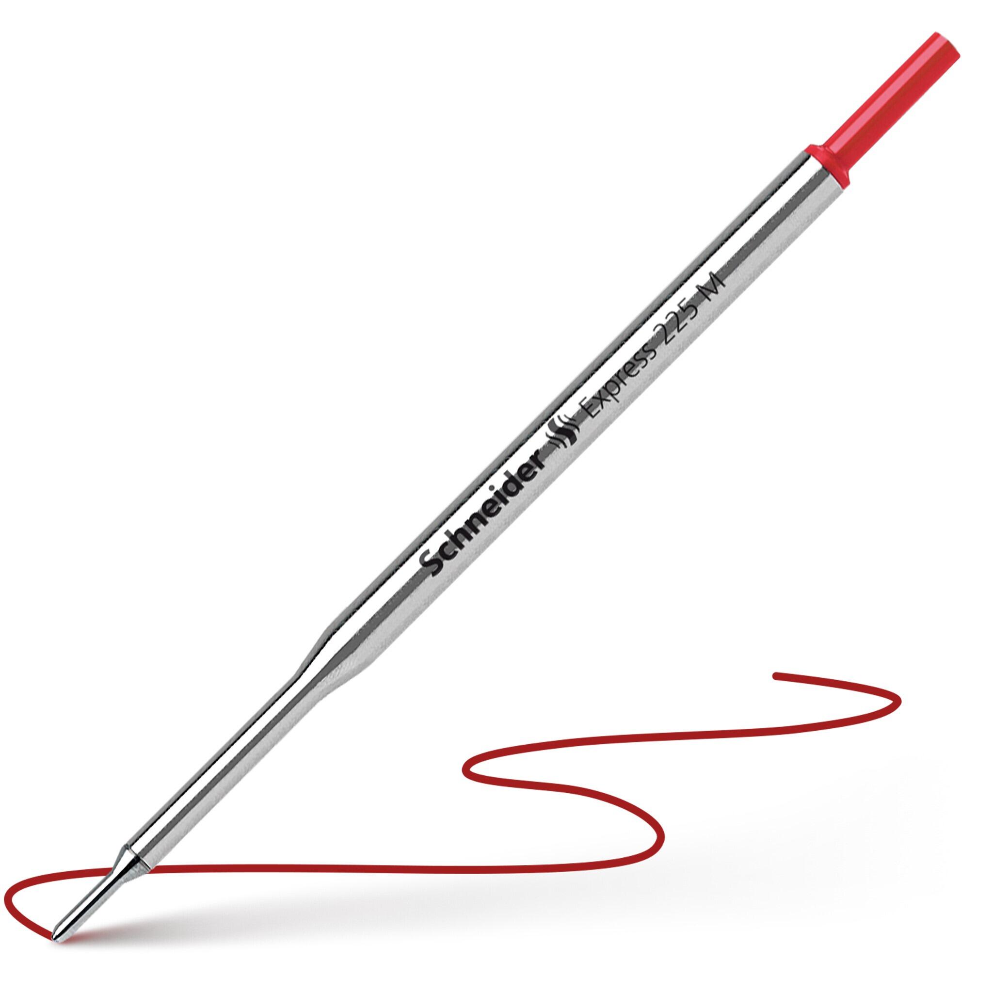 PaperMate Compatible Ballpoint refill in Red - Box of 10