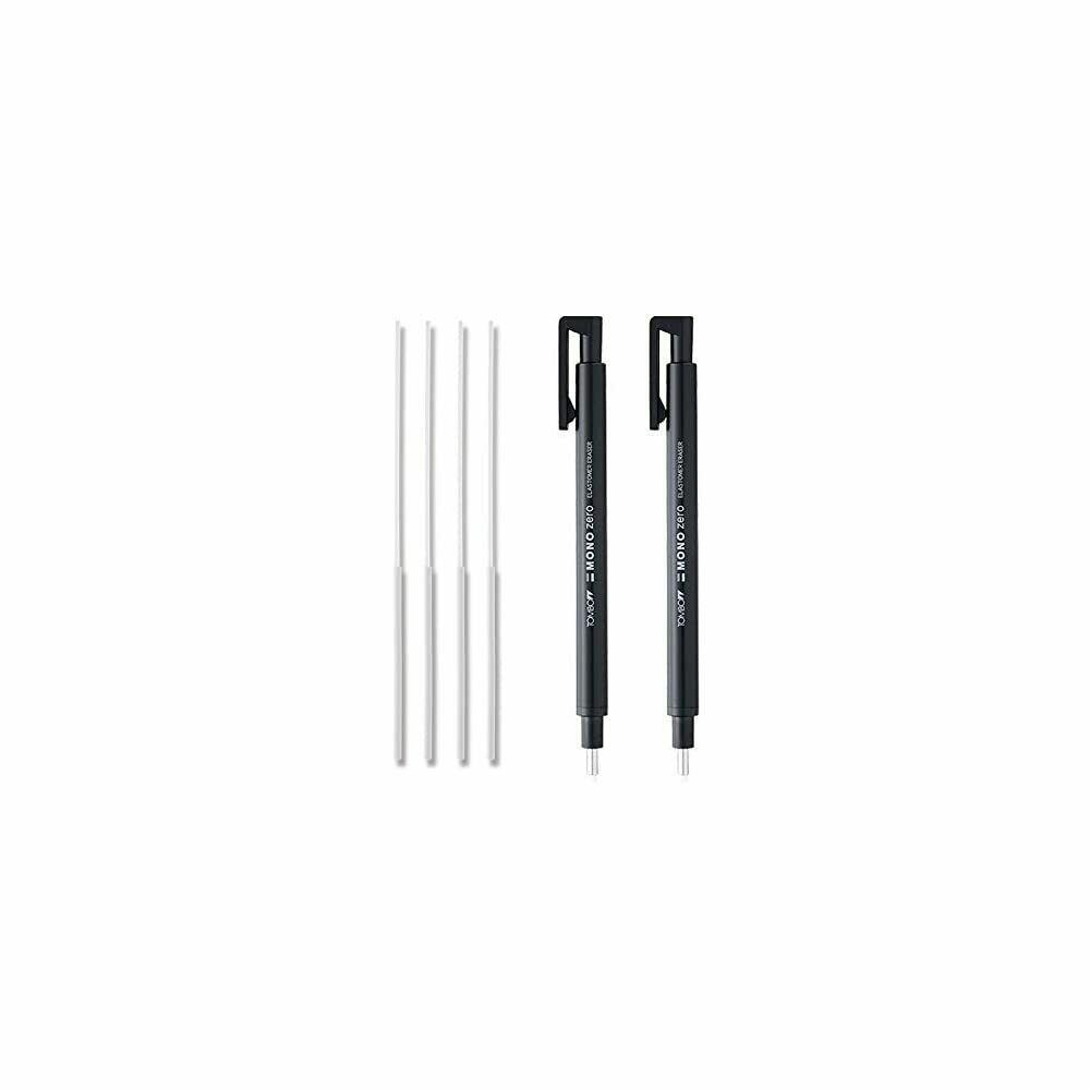 TOMBOW Mono Zero Eraser - Black Barrel