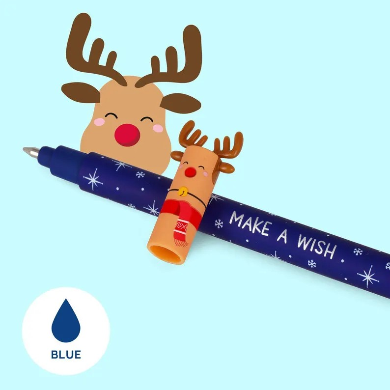 Legami Christmas Edition Naughty or Nice Erasable Gel Pen Set- New for ...
