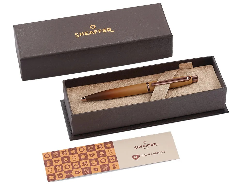 Sheaffer VFM Ballpoint Pen - Coffee Edition