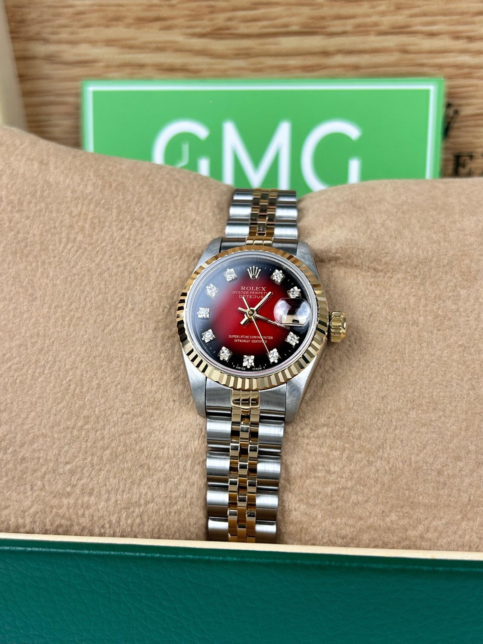 AWAITING REVIEW 2024 Rolex Lady-Datejust 26 - 69173, Fluted, Bi- Metal ...