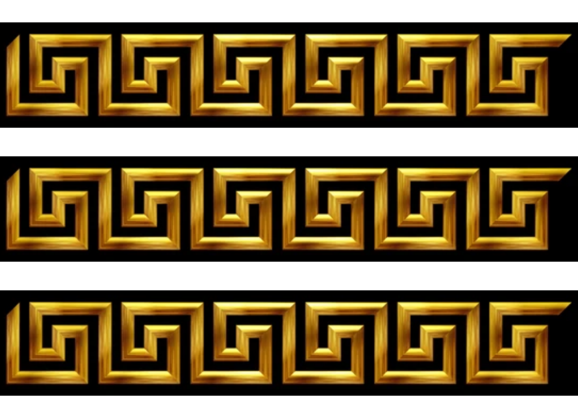 Gucci, L.V., Versace Edible themed unbranded Side Band Ribbon Strips ...