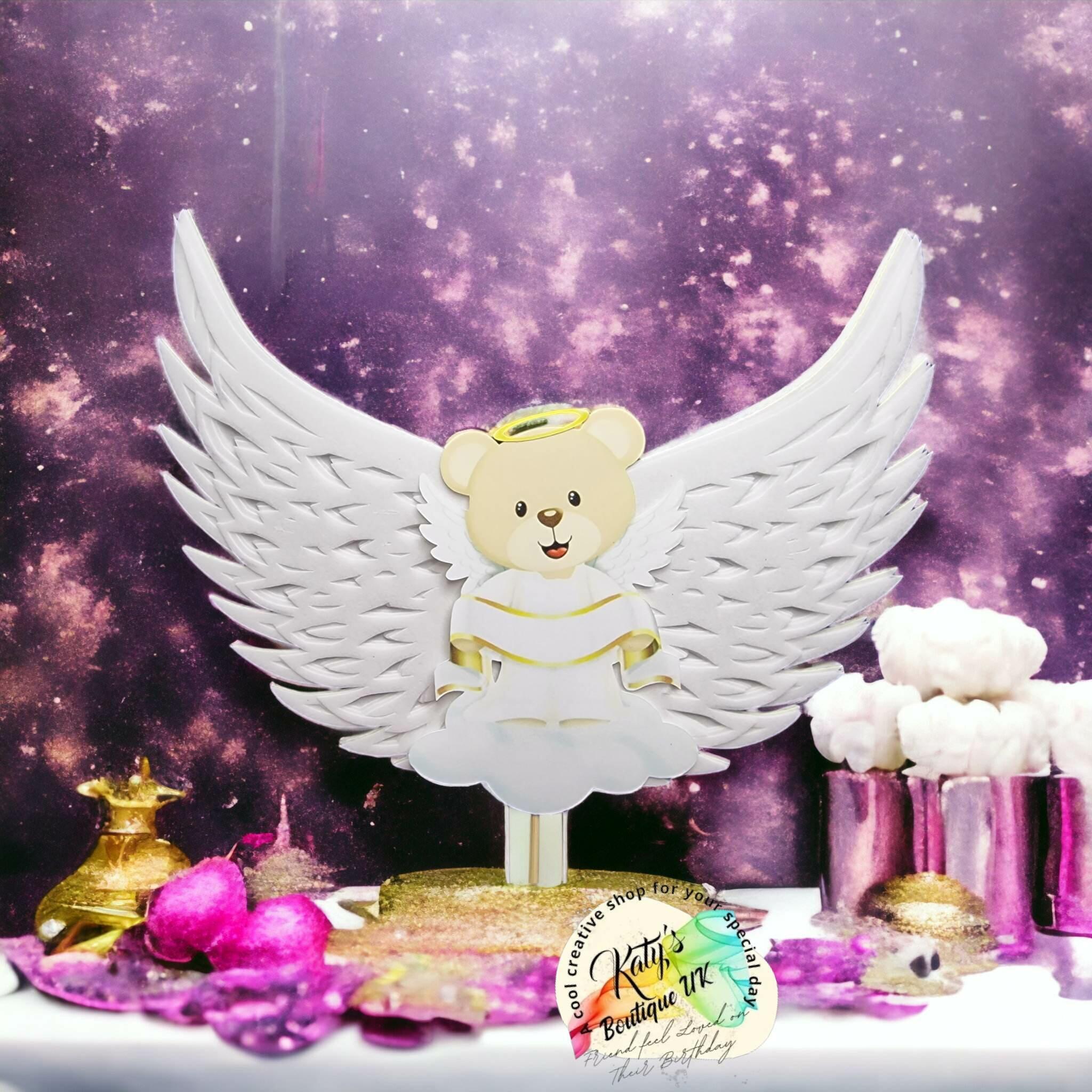 Baby Angel Wing Cake Toppers