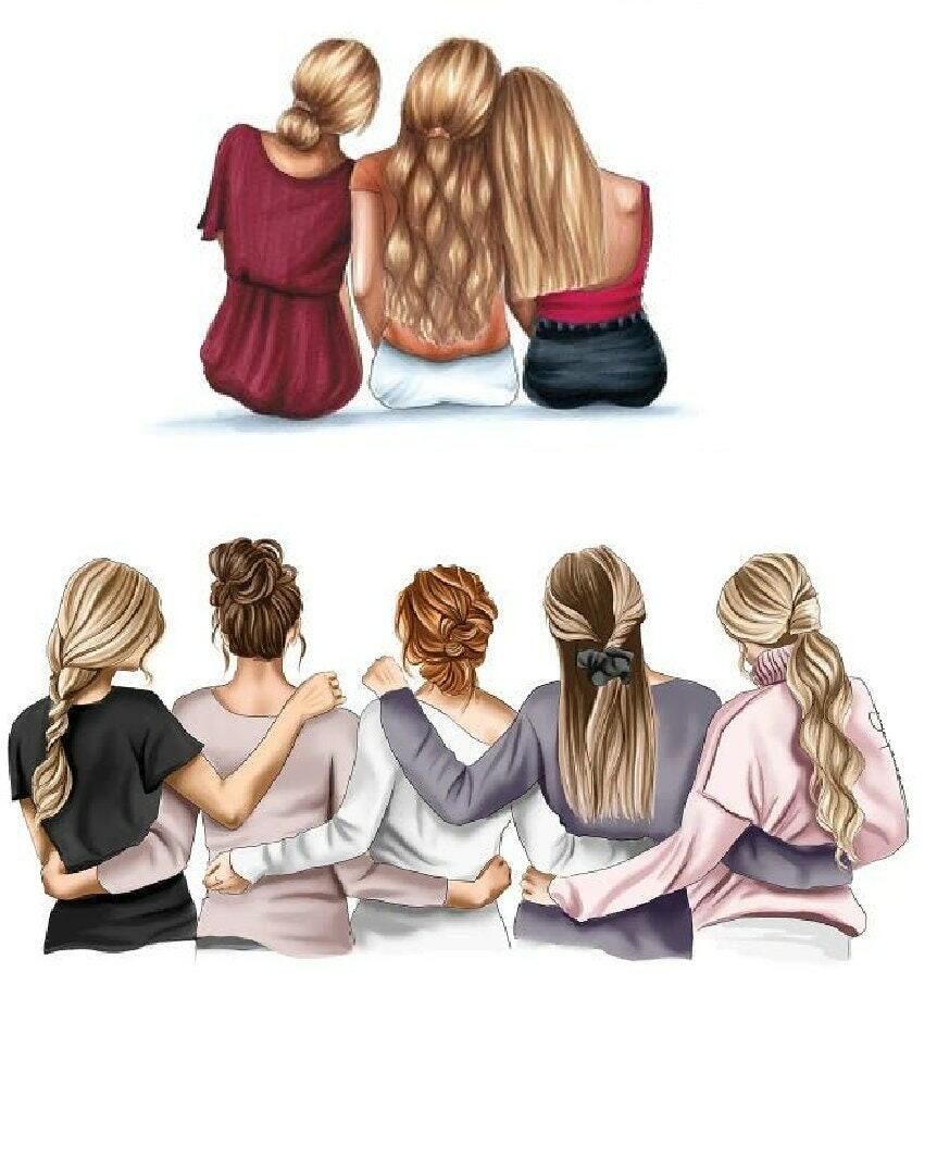 Best Friends EDIBLE Print Friendship Gifts Thank You Birthday Friend ...