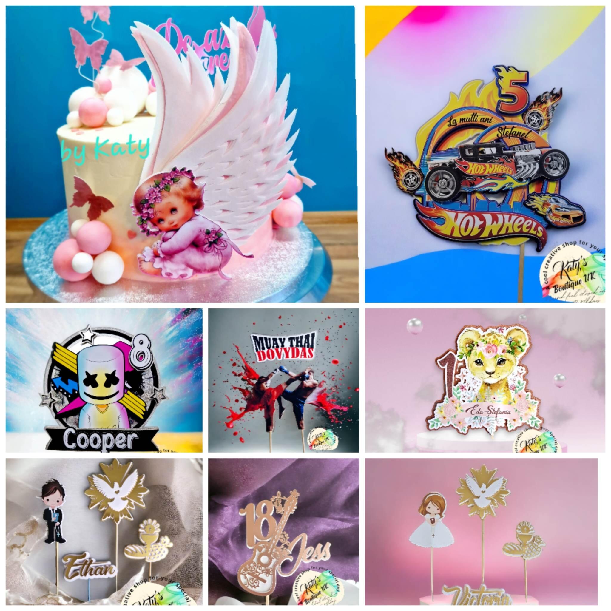 3D Cake Toppers