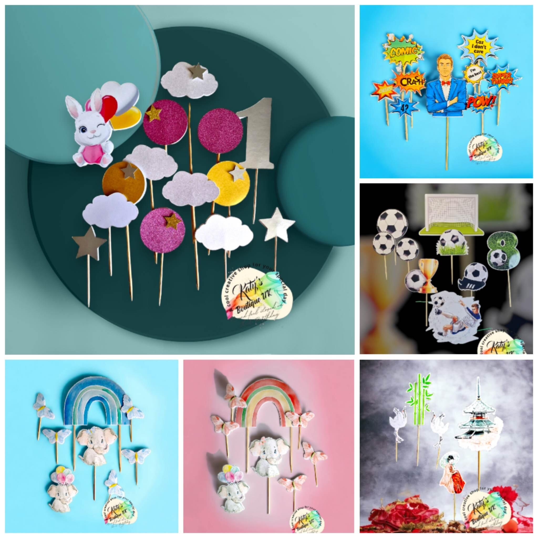 Cake and cupcake Toppers