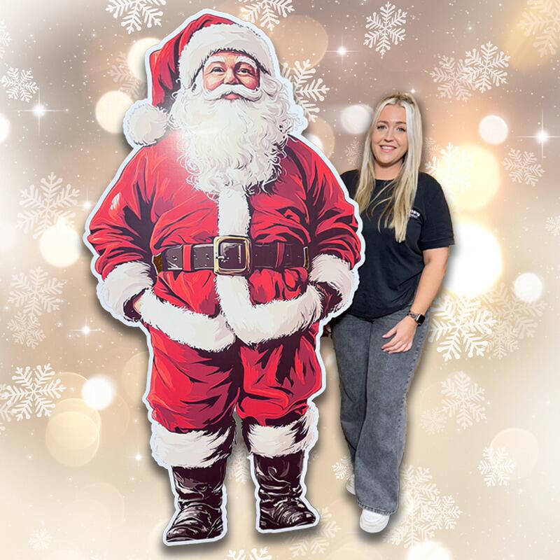 Santa Cut Out