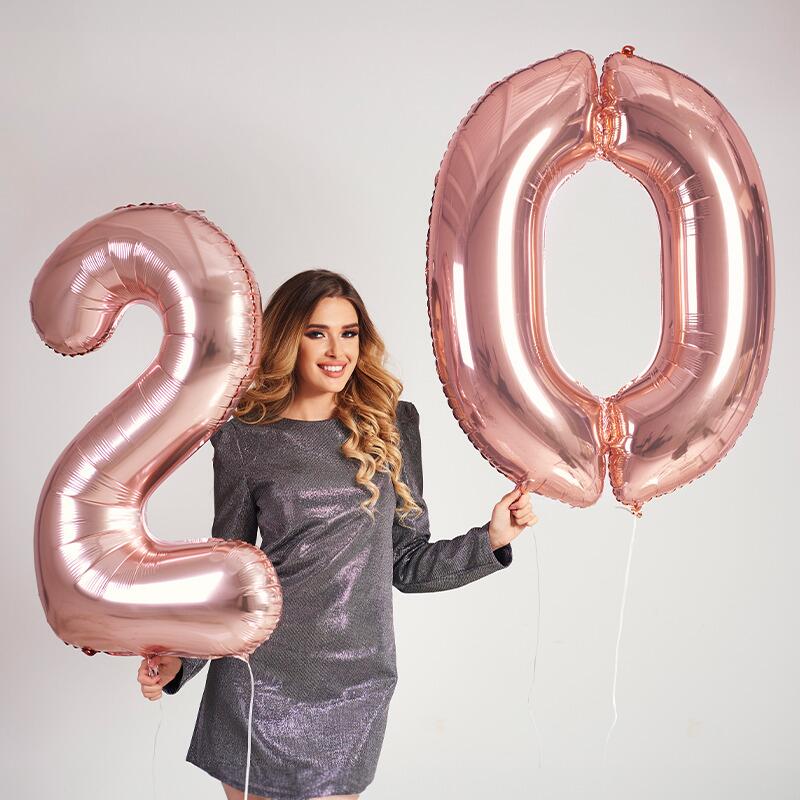 34" Number Balloons