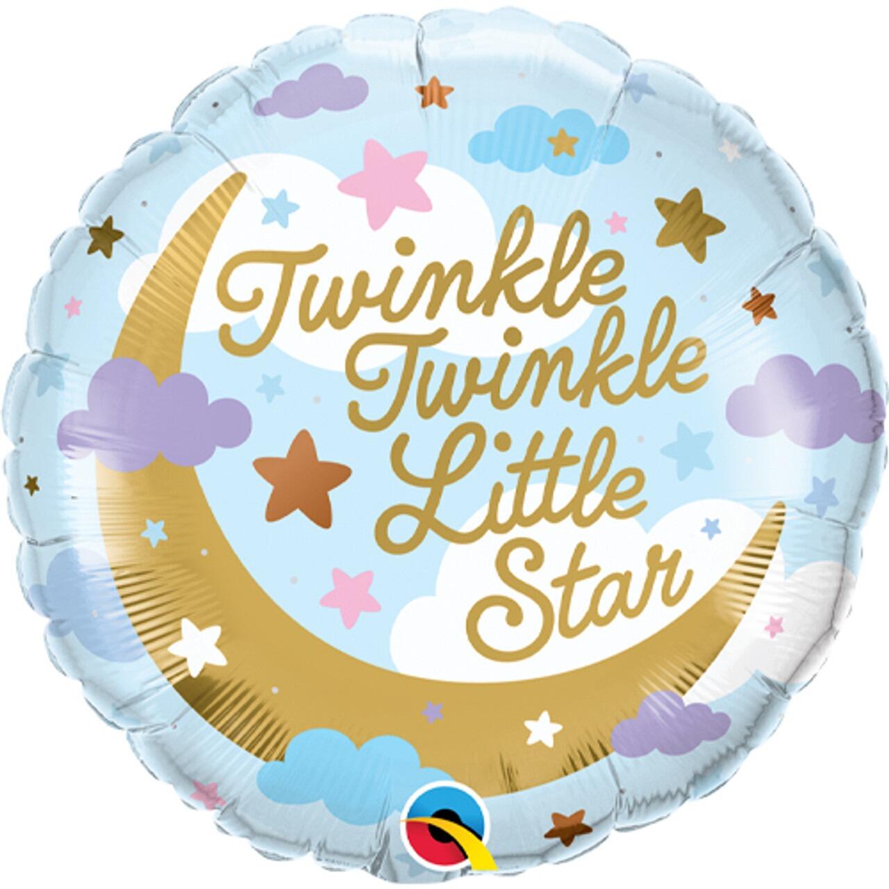 Twinkle Twinkle Little Star 18" Foil Balloon