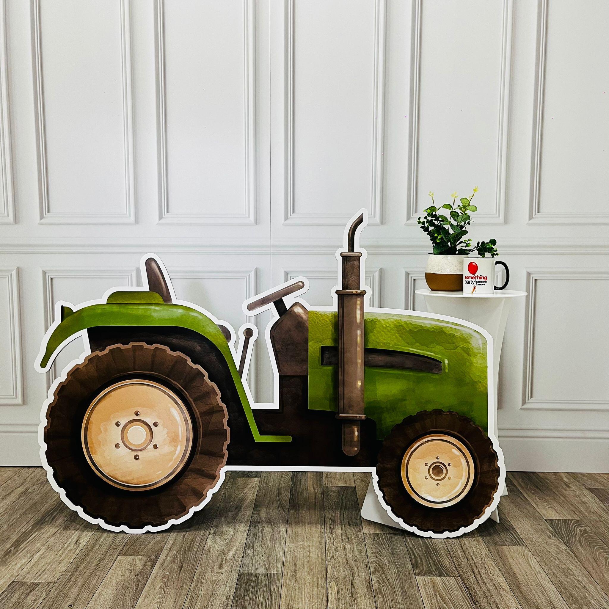 Green Tractor Cutout