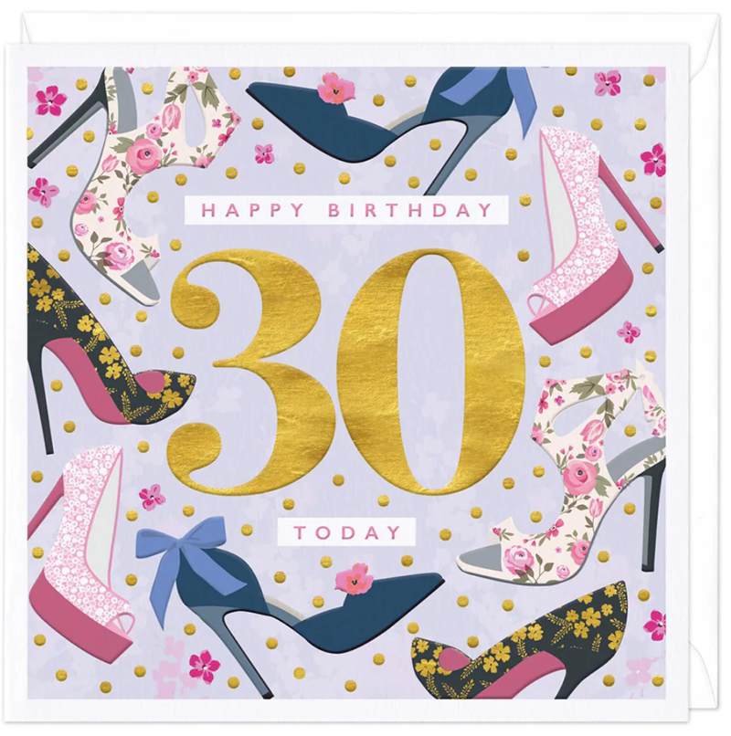 Age 30 Birthday Cards