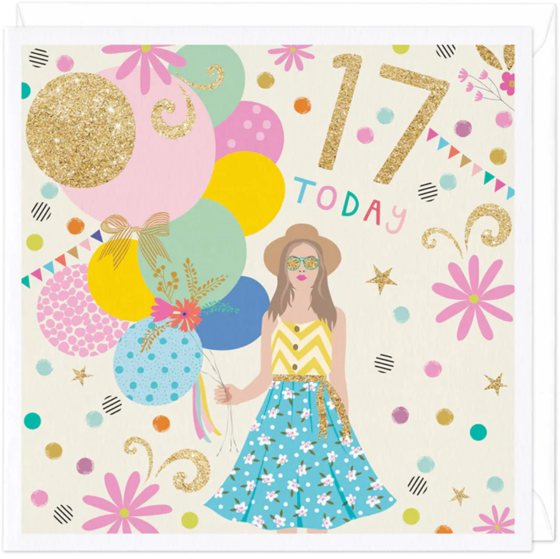 Age 17 Birthday Cards