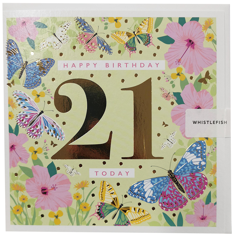 Age 21 Birthday Cards