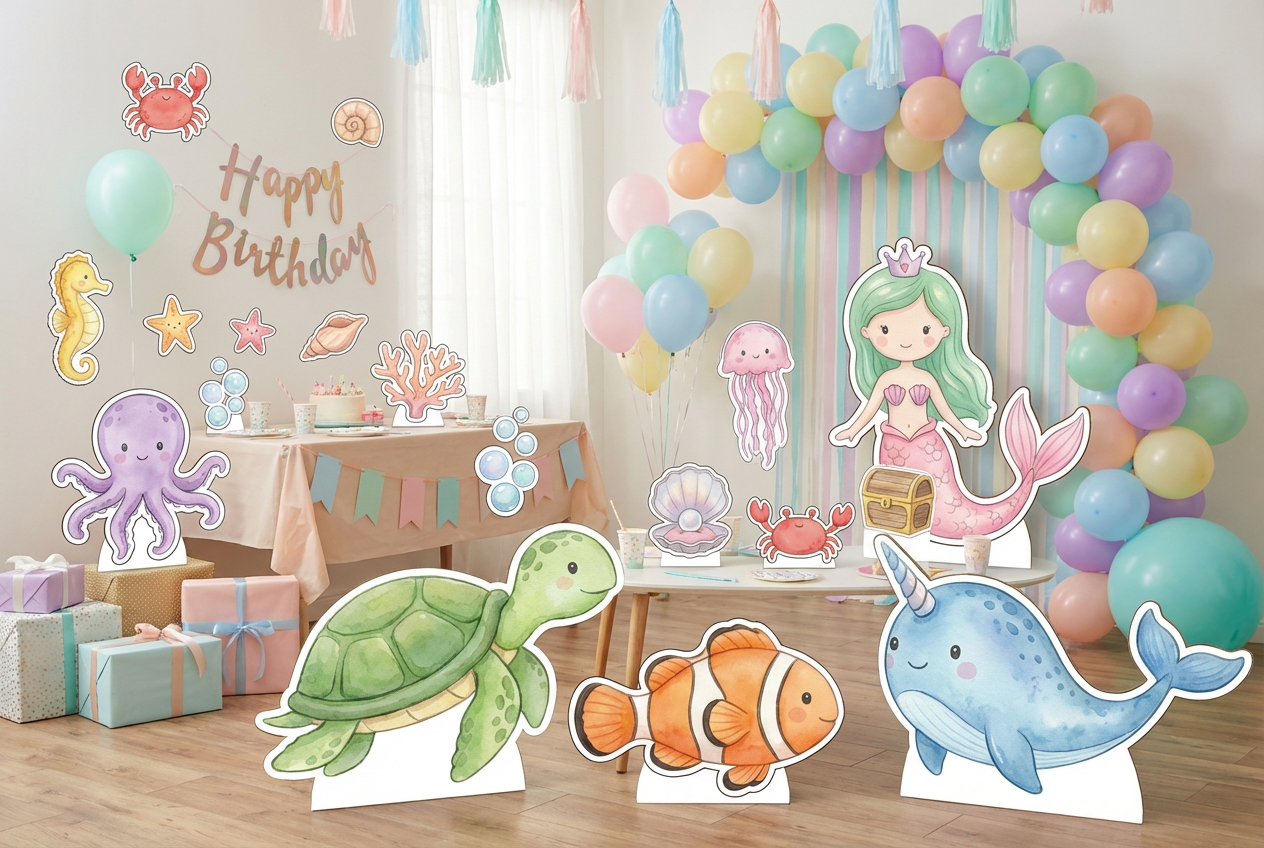 Under The Sea Party Cutouts