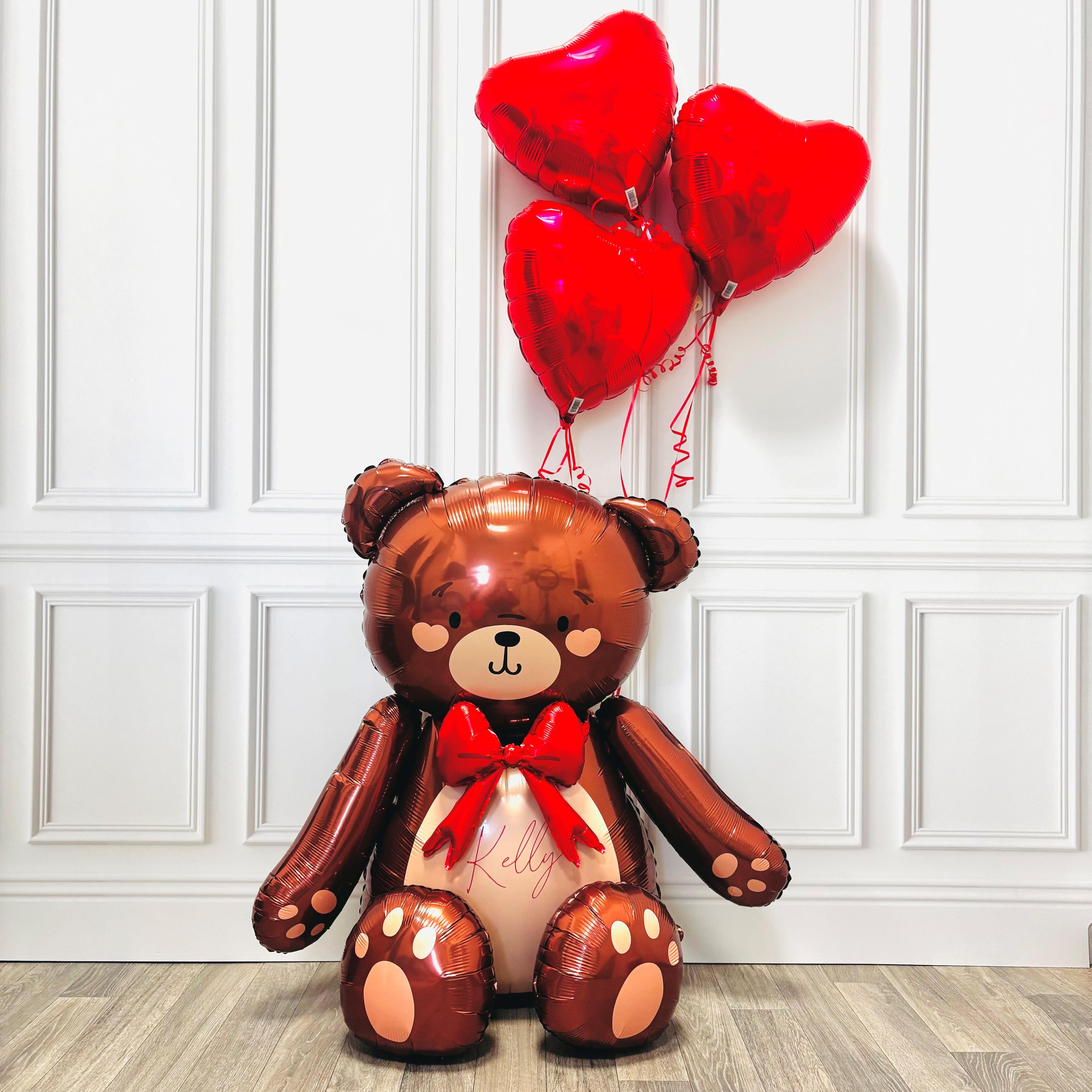 Love You Bear-y Much Balloon Display`