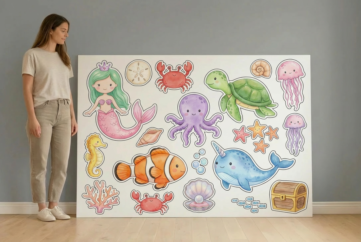 Under The Sea Party Cutouts