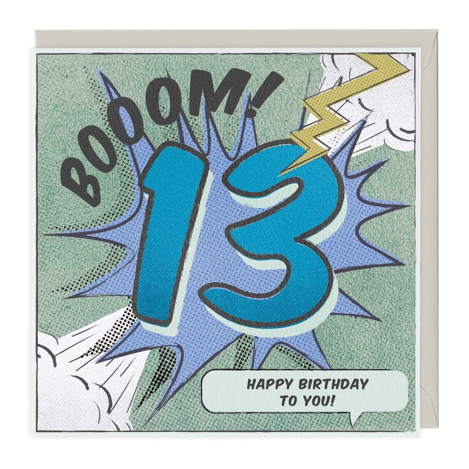 Age 13 Birthday Cards