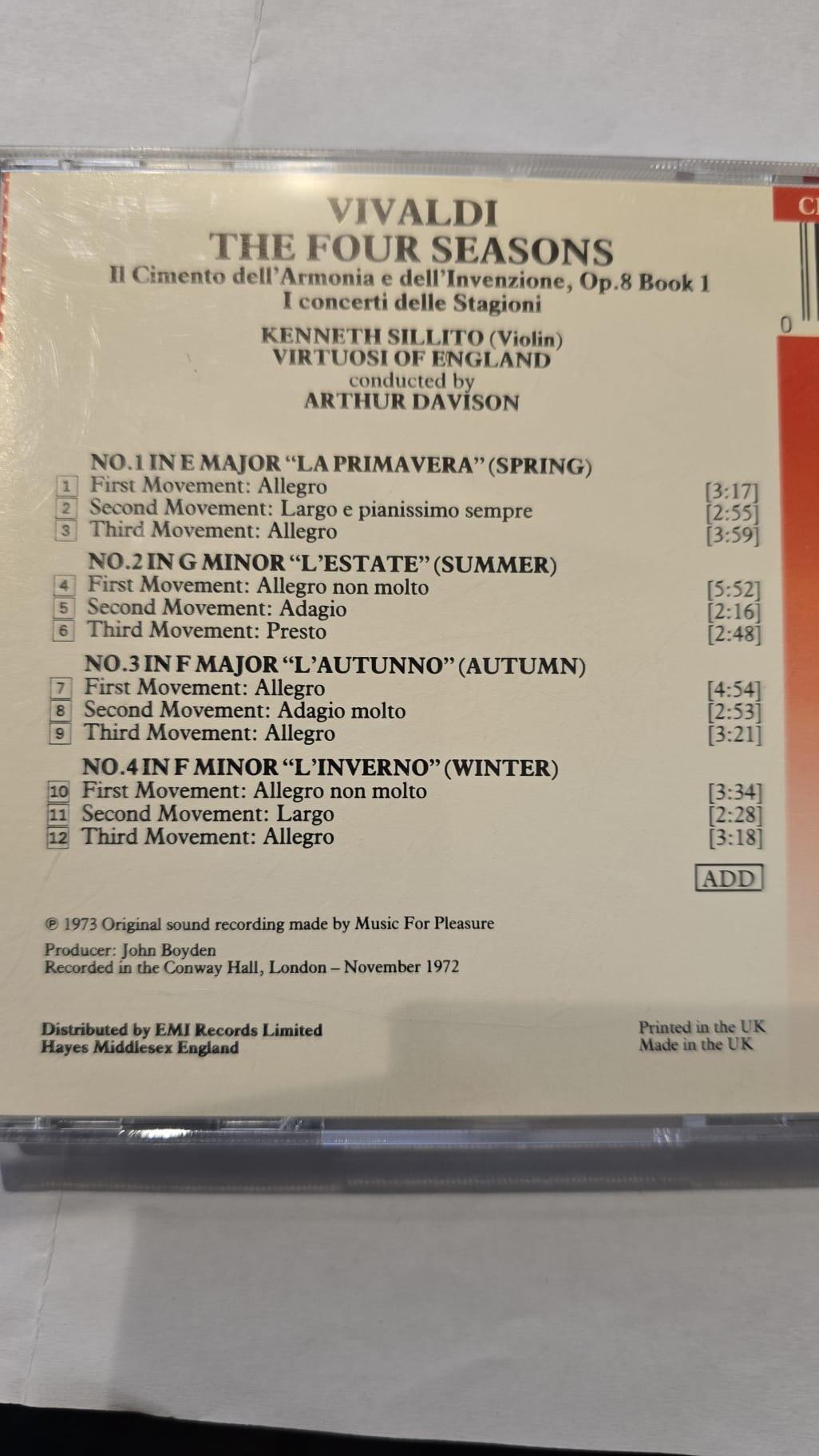 Vivaldi;the Four Seasons