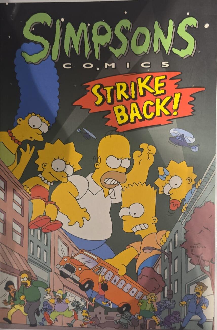 Simpsons Comics Strike Back COMIC BOOK TITAN BOOKS