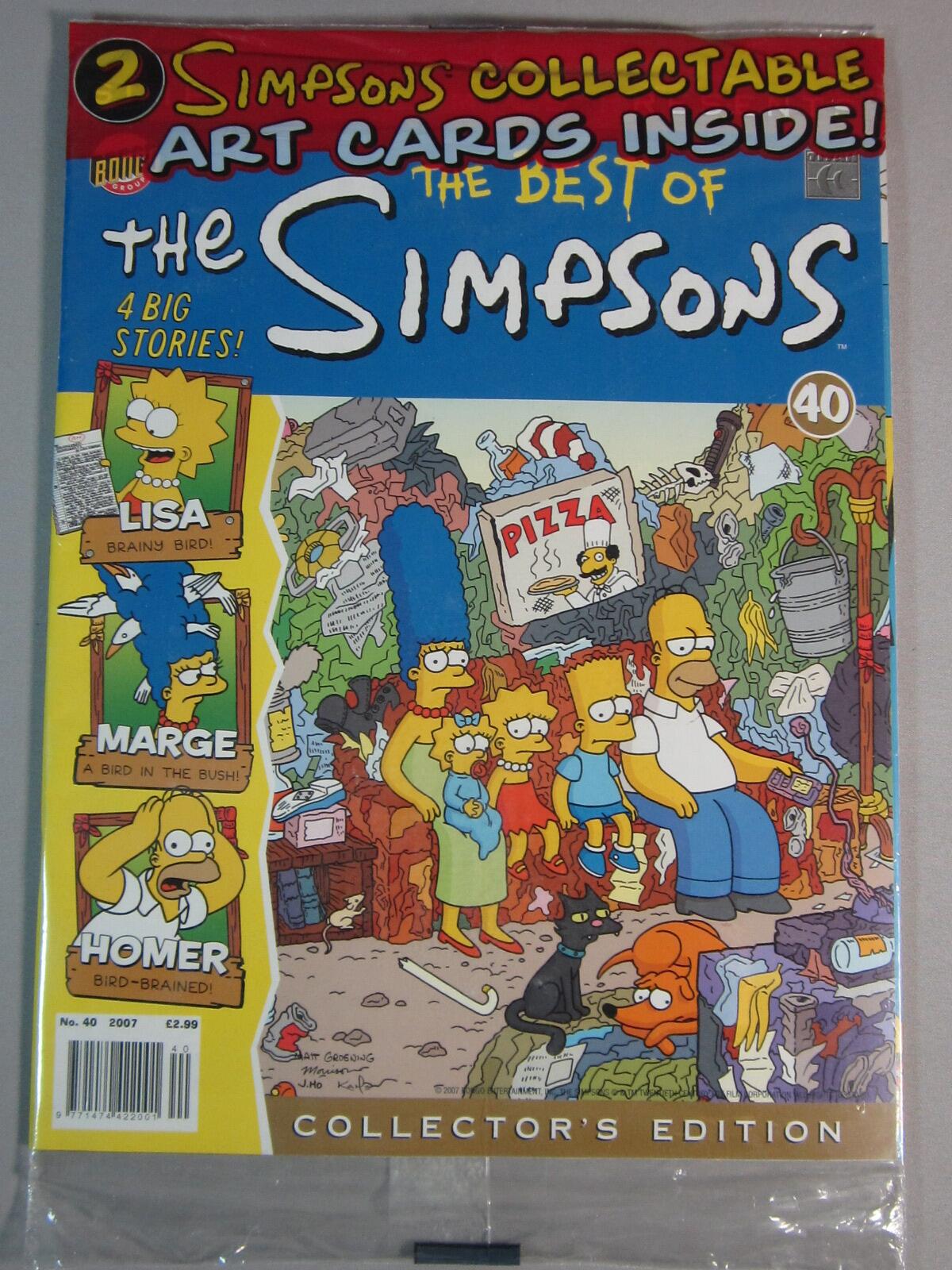 The Best Of The Simpsons 40 Bongo NEW and SEALED