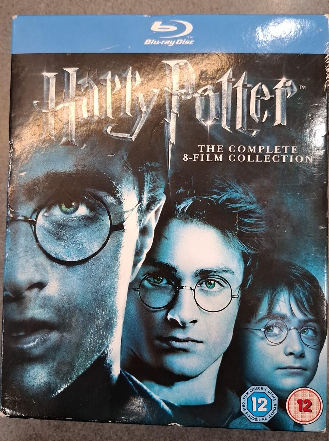 Harry Potter - Complete Collection (12) 11 Disc BLU-RAY