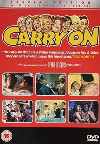 Carry On Film Box Set DVD Special Edition 8 Films New Extra Material