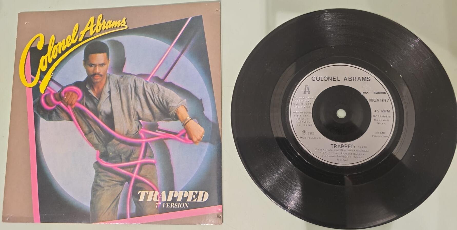 Colonel Abrams - Trapped 7 Version - Vinyl Record 7 - P1142z