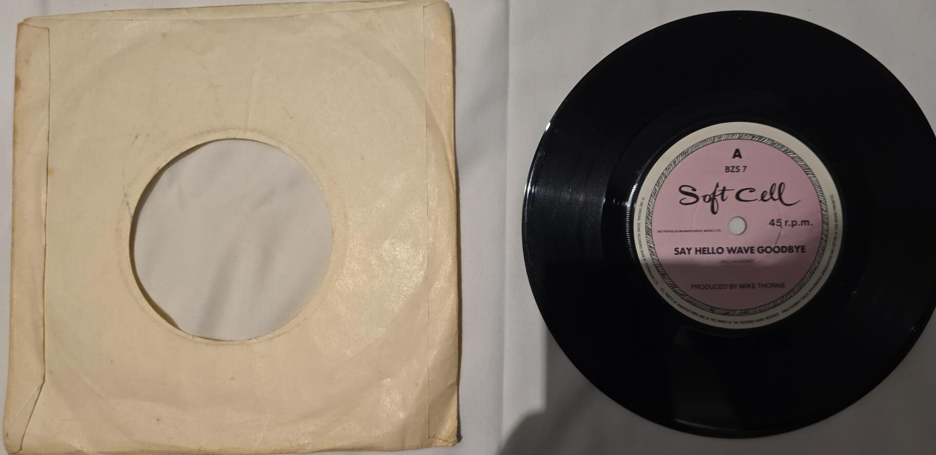 Soft Cell - Say Hello - Wave Goodbye (1981) Vinyl 7` inch Single