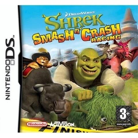 SHREK SMASH N CRASH NINTENDO DS