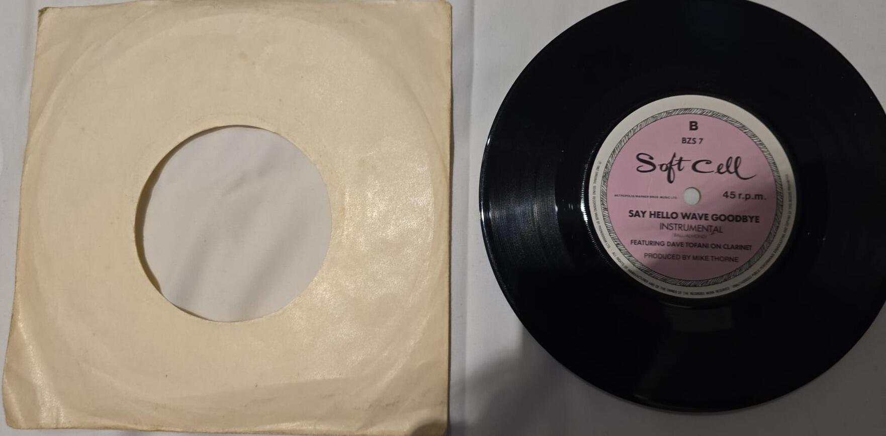 Soft Cell - Say Hello - Wave Goodbye (1981) Vinyl 7` inch Single