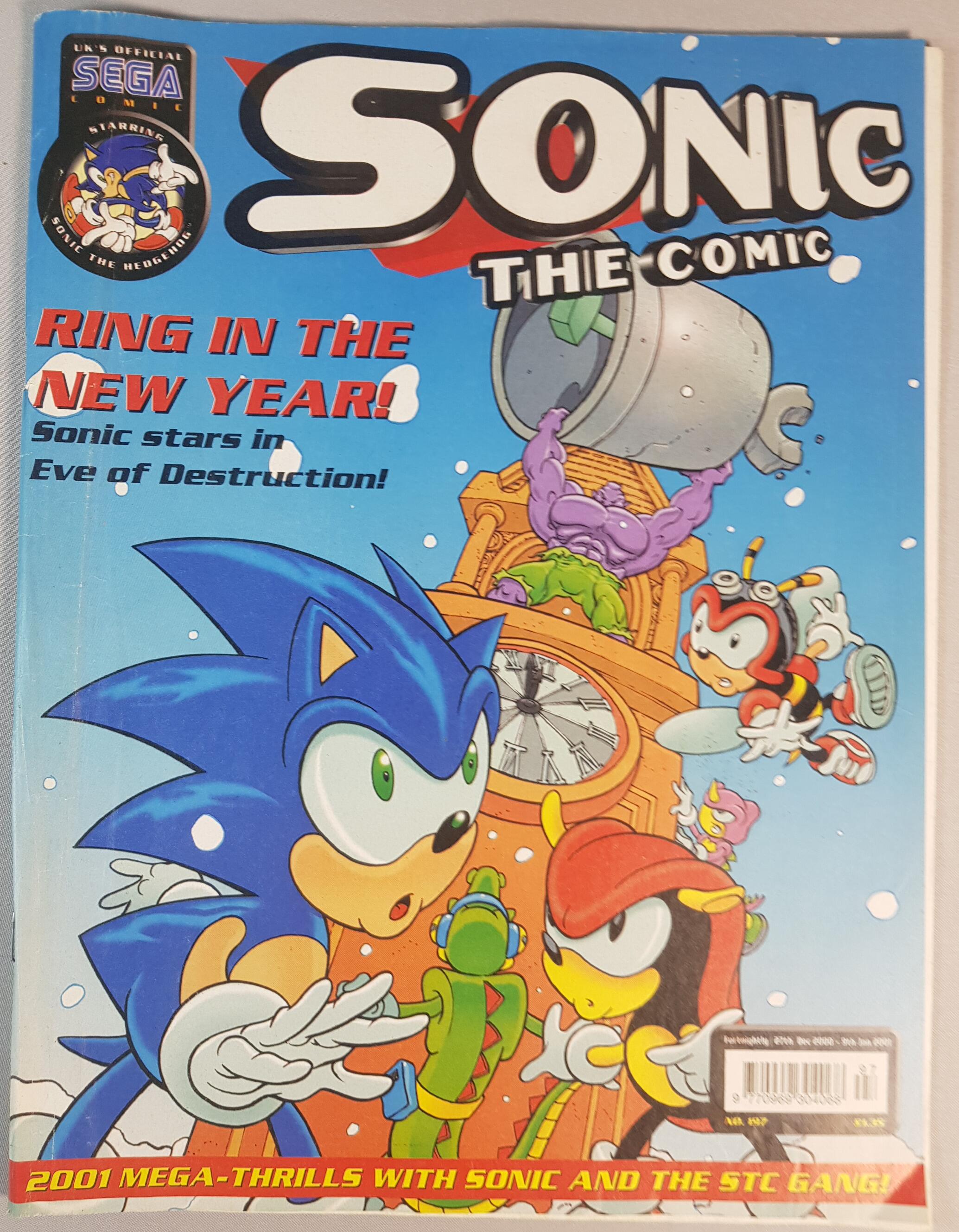 Sonic The Comic No 197