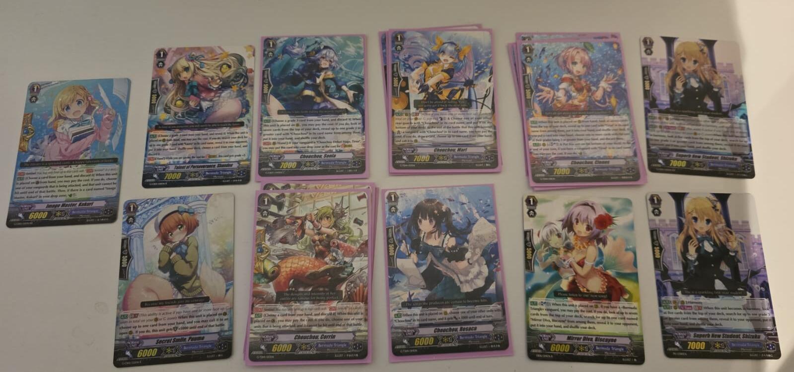 Bermuda Triangle Cardfight!! Vanguard Trading Cards