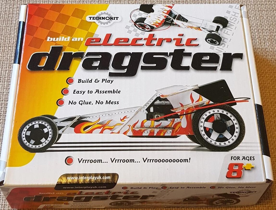 Technokit Build an Electric Dragster Set 8+ USED