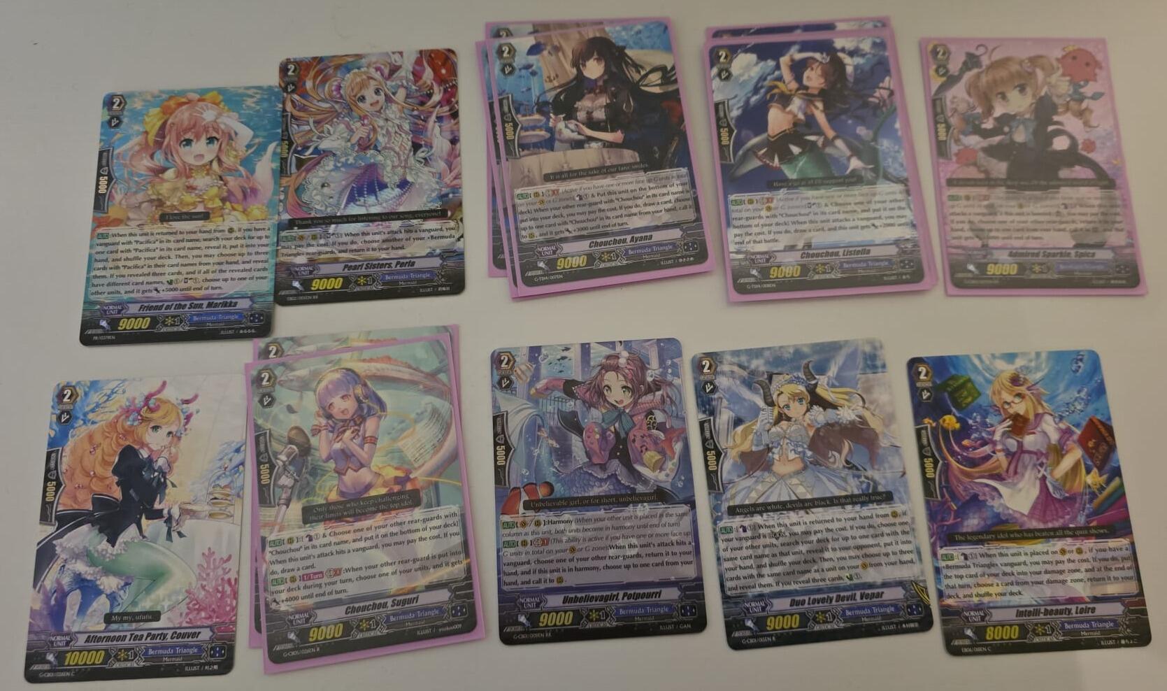 Bermuda Triangle Cardfight!! Vanguard Trading Cards