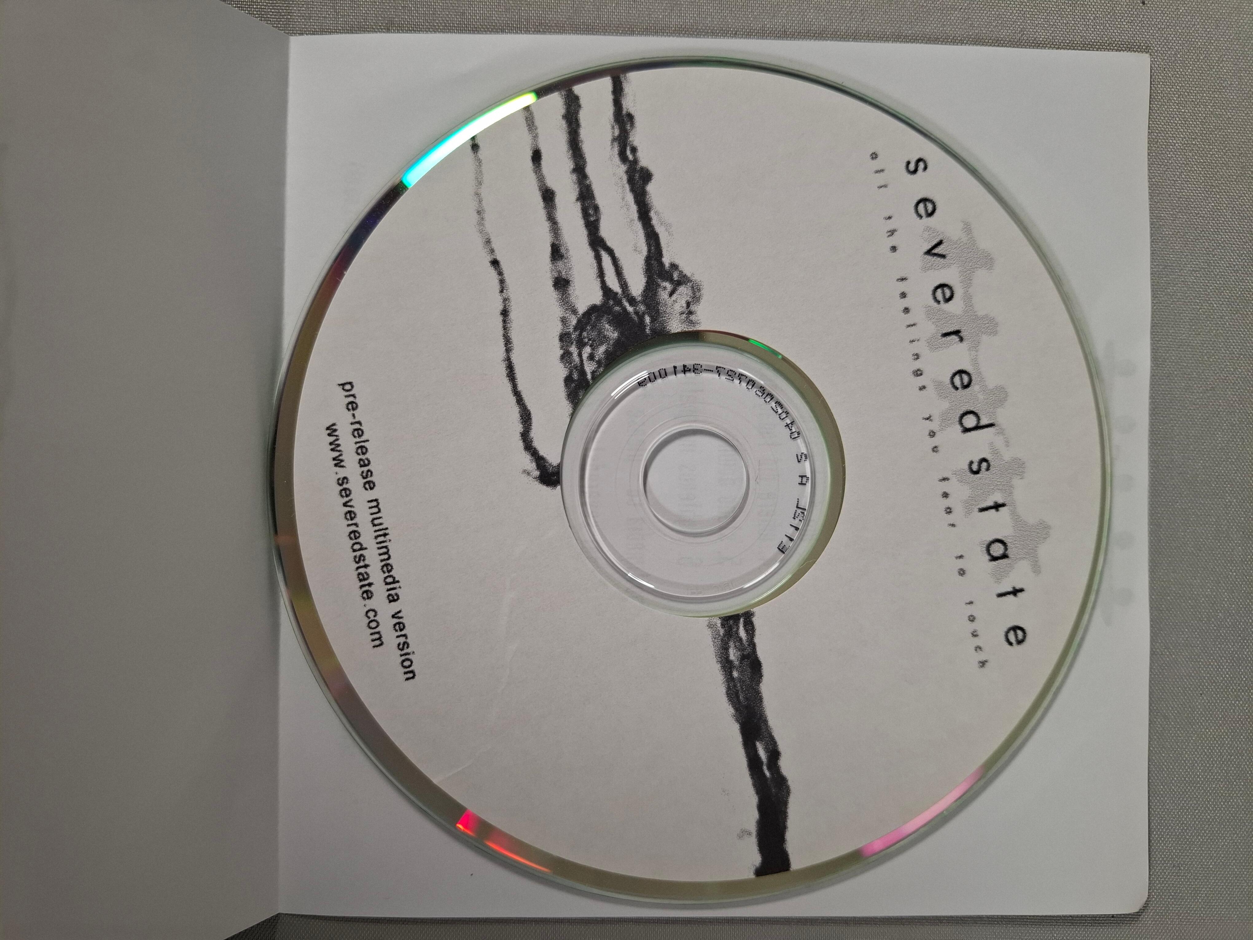 SeveredState - All the feelings you fear (sleeve) cd
