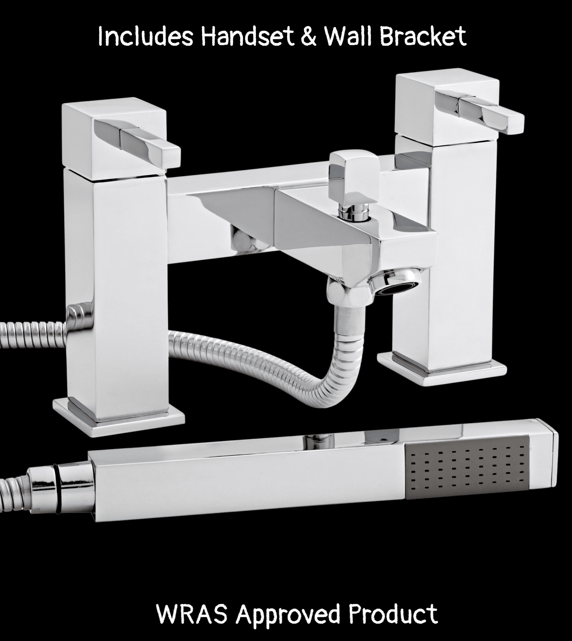 Purity Deck Mounted Bath Shower Mixer