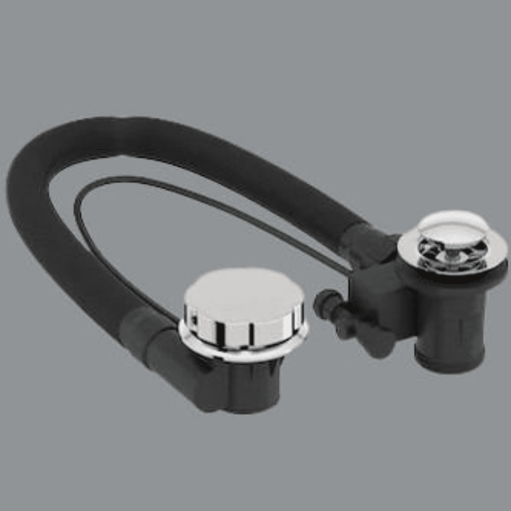 Aquatec Chrome Pop Up Bath Waste with Overflow Aquatec Chrome Pop Up Bath Waste with Overflow
