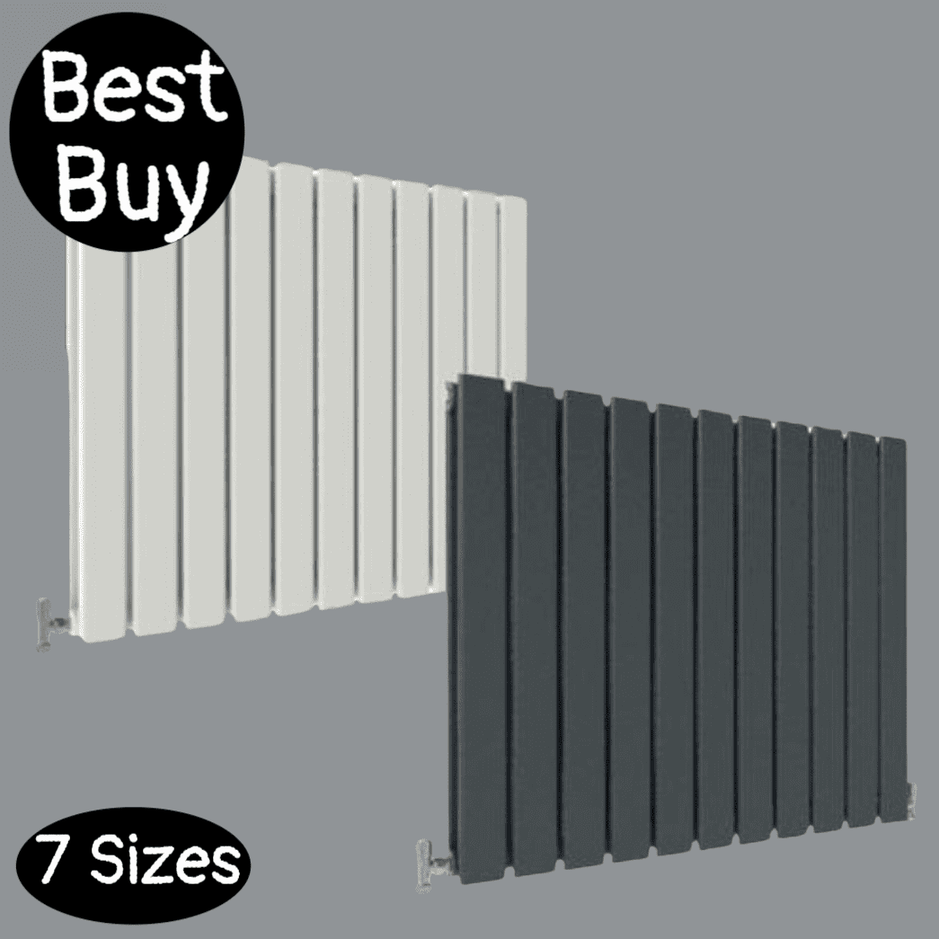Phoebe / Perth Horizontal Double Flat Panel Radiator