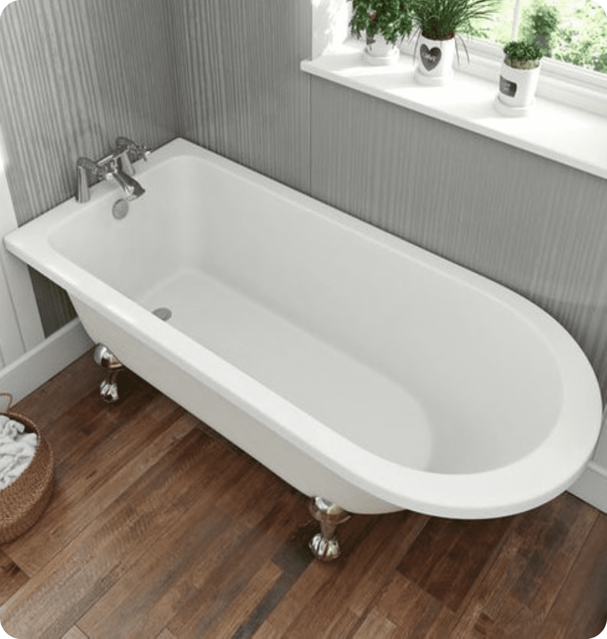 Bretton Park Traditional Single Ended Freestanding Bath