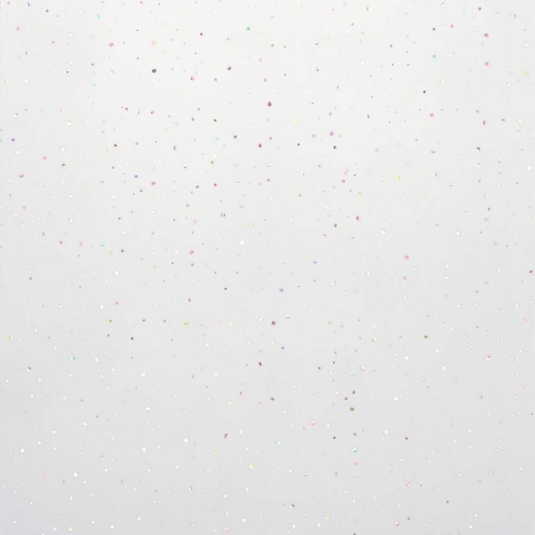 White Rainbow Drop 2.4m x 1m PVC Wall Panel,