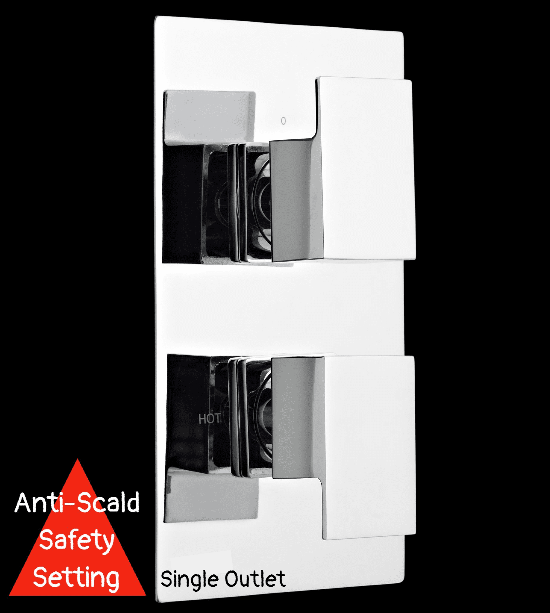 Element Single Outlet Concealed Thermostatic Shower Valve