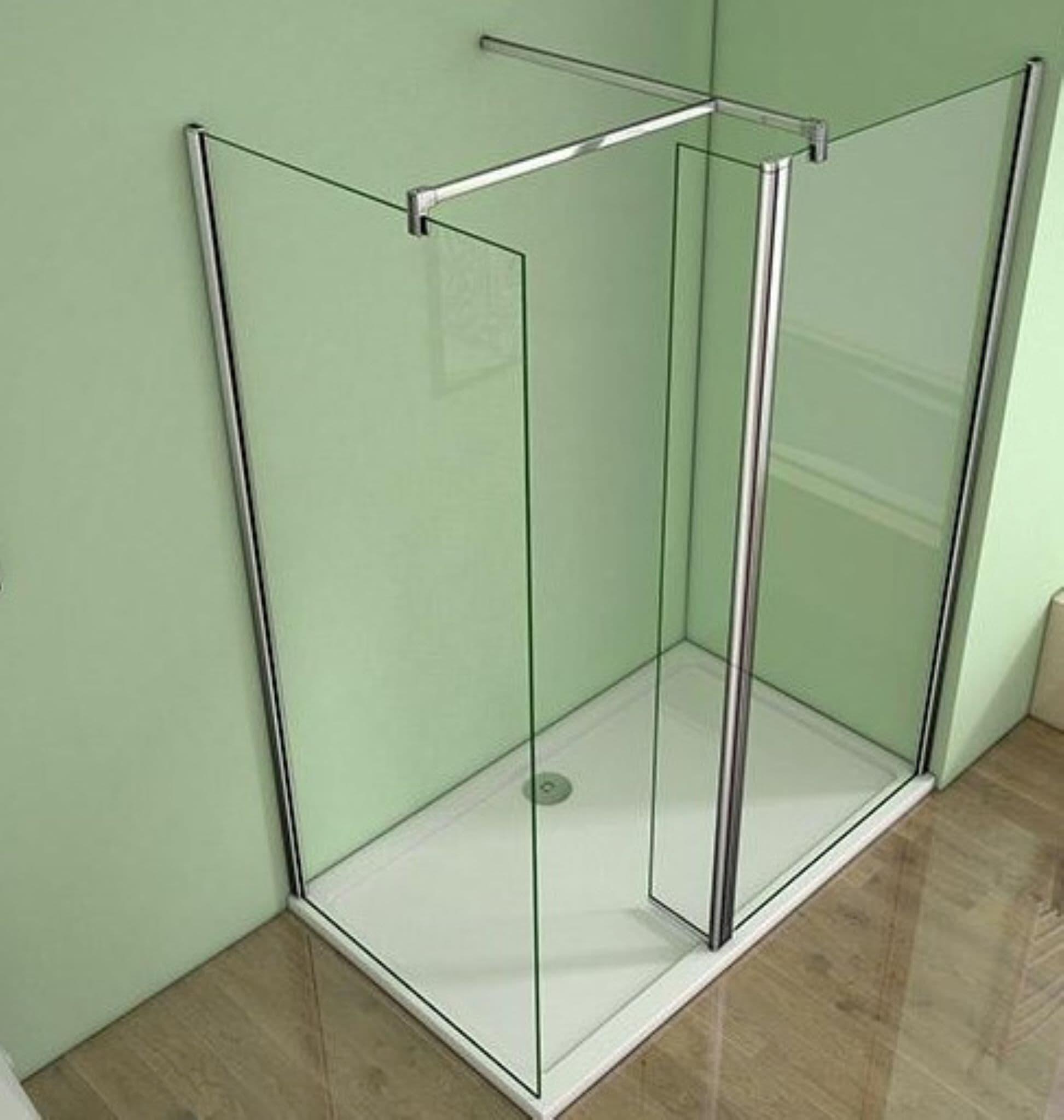 Oslo / Oxford 10mm Clear Glass Fixed Shower Screens