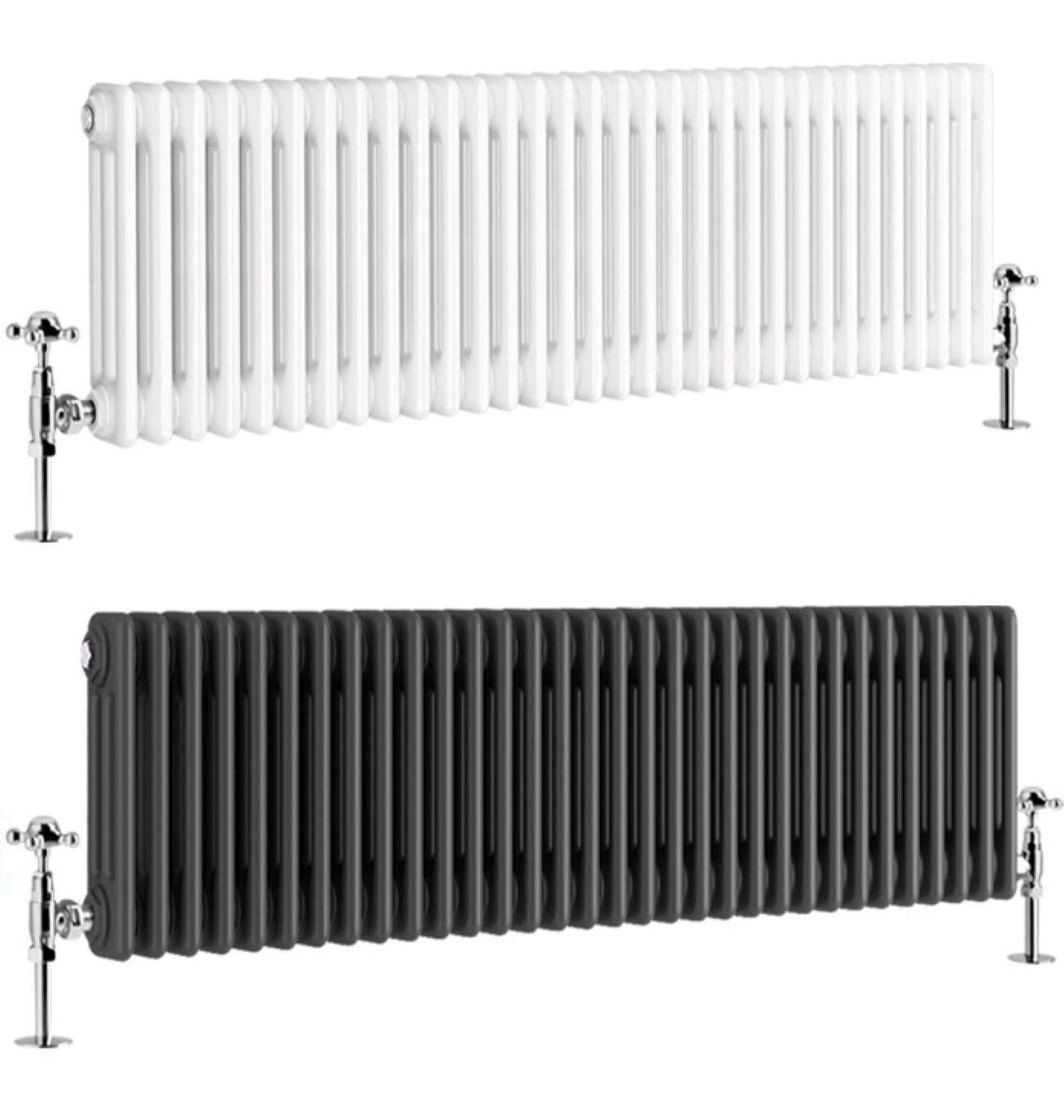 Kolumn / UptonTraditional Double Column Cast Iron Style Horizontal ...