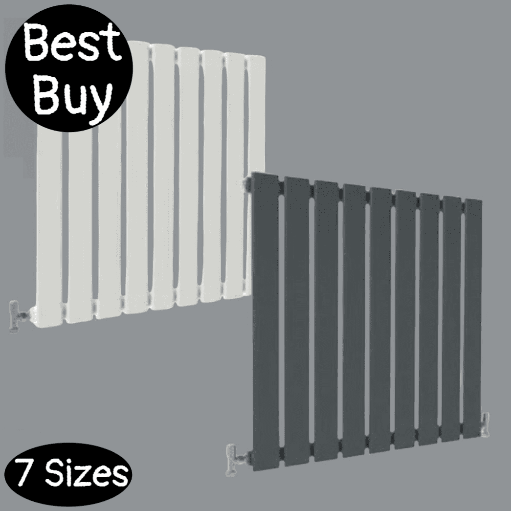 Phoebe / Perth Horizontal Single Flat Panel Radiator